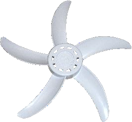 ASPA VENTILADOR DE PISO 5 ALAS 18″ LASKO ENTRADA GRANDE IGUAL A ...